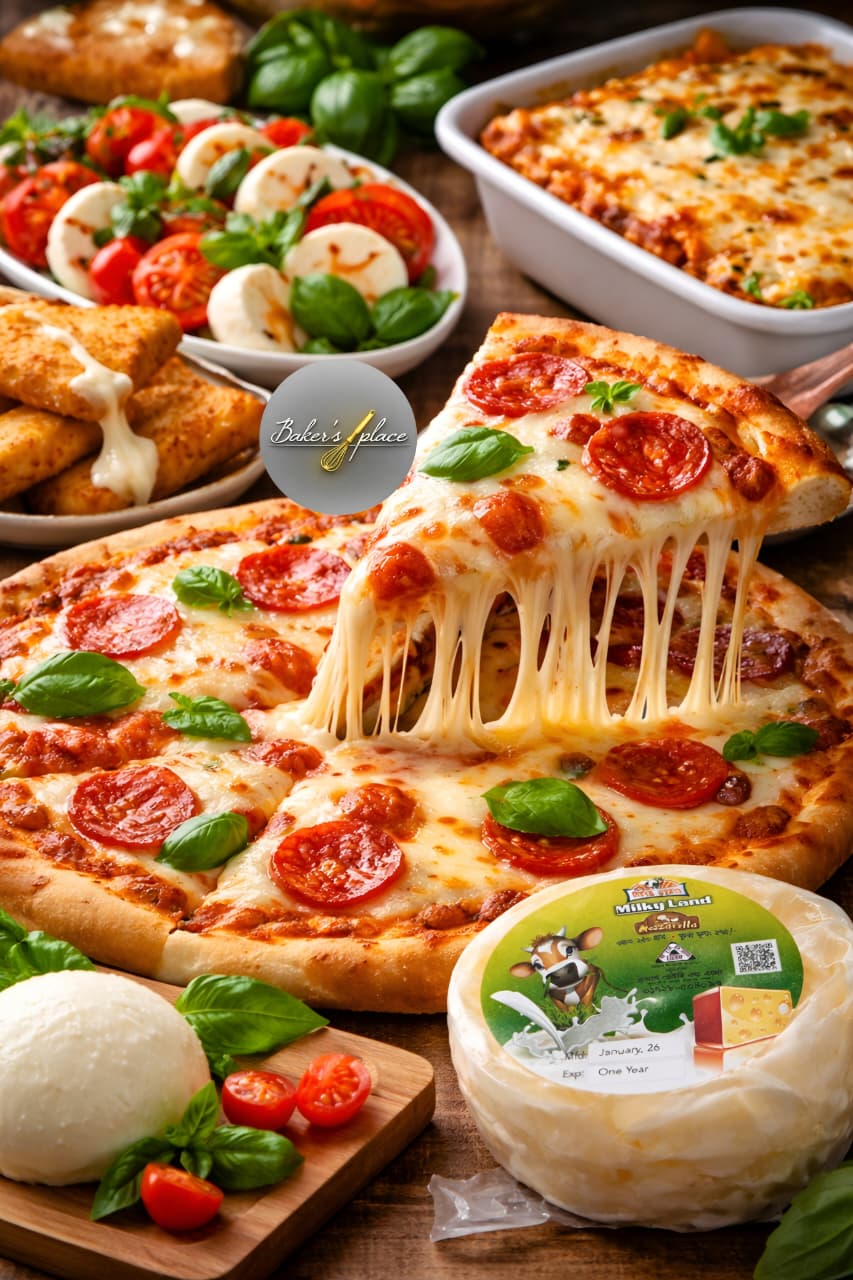 Milk Mozzerella Chesse – bakersplacebd