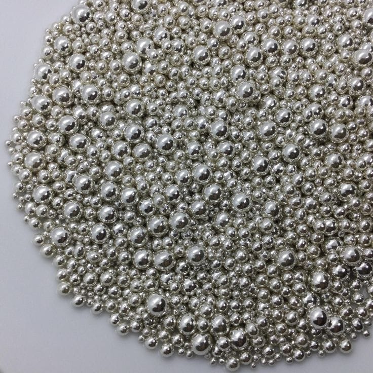 Mix Silver Pearls – bakersplacebd