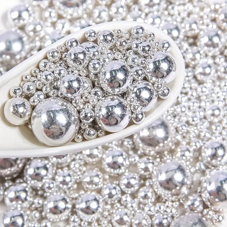 Mix Silver Pearls – bakersplacebd