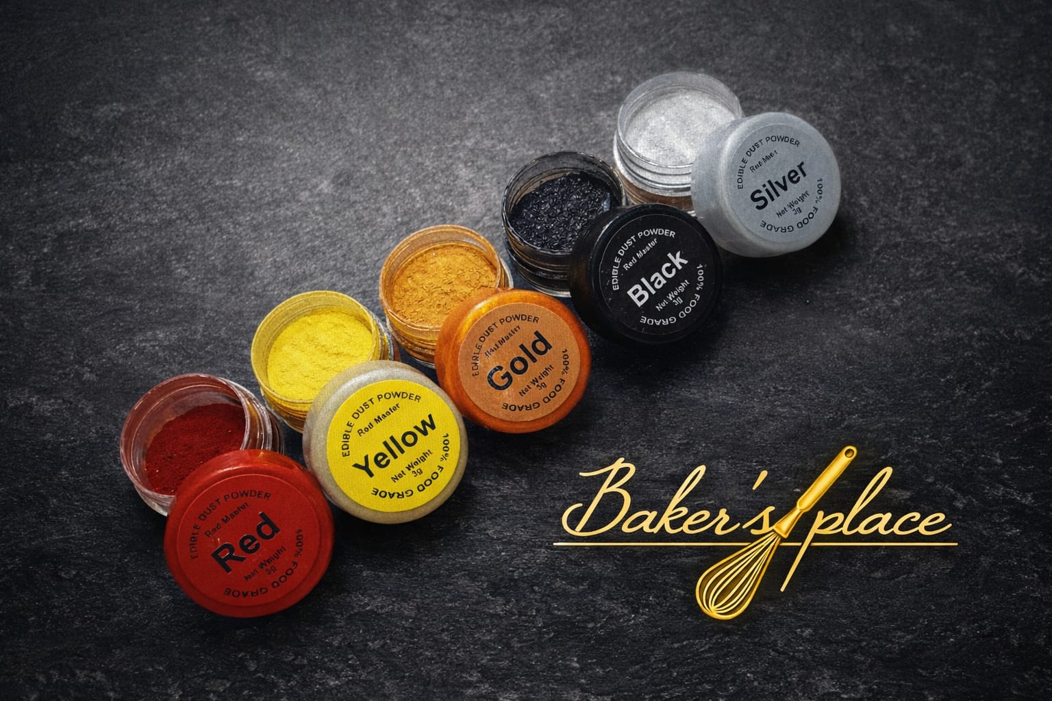 Red Edible Dust Powder Food Colour – bakersplacebd